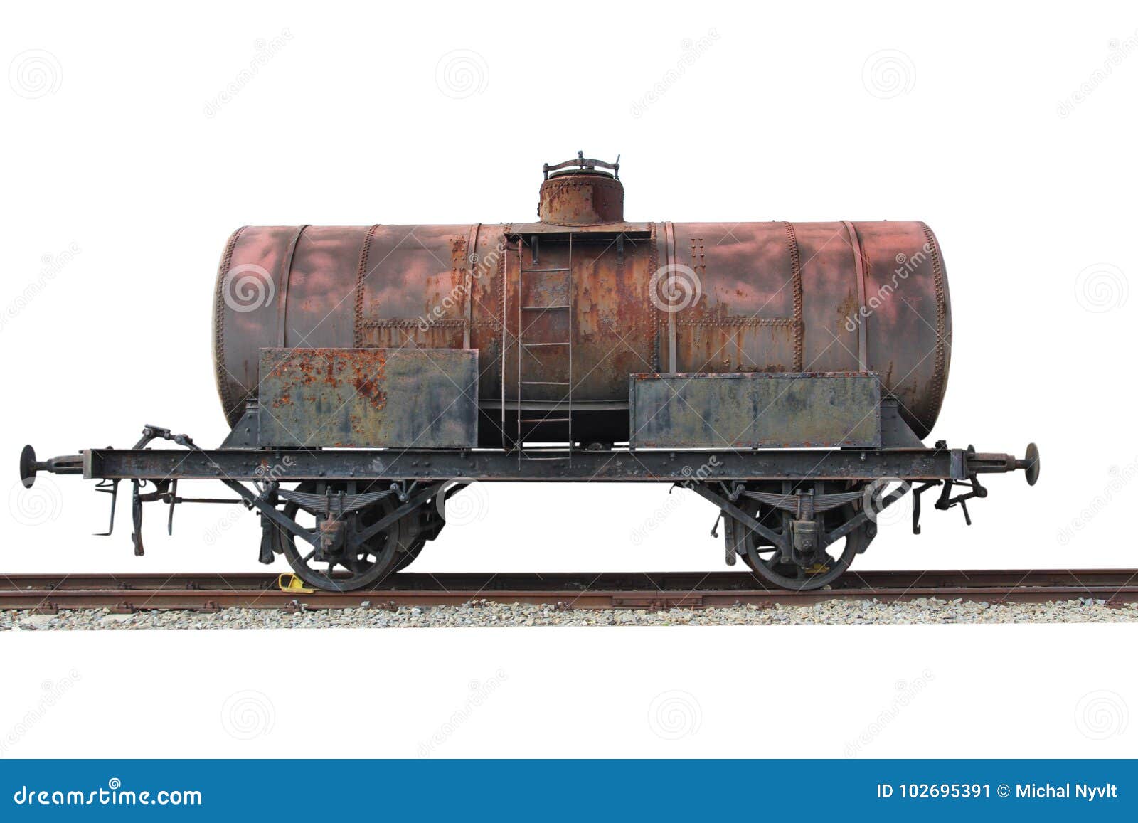 Rusty cargo wagon stock image. Image of retro, crisis - 102695391