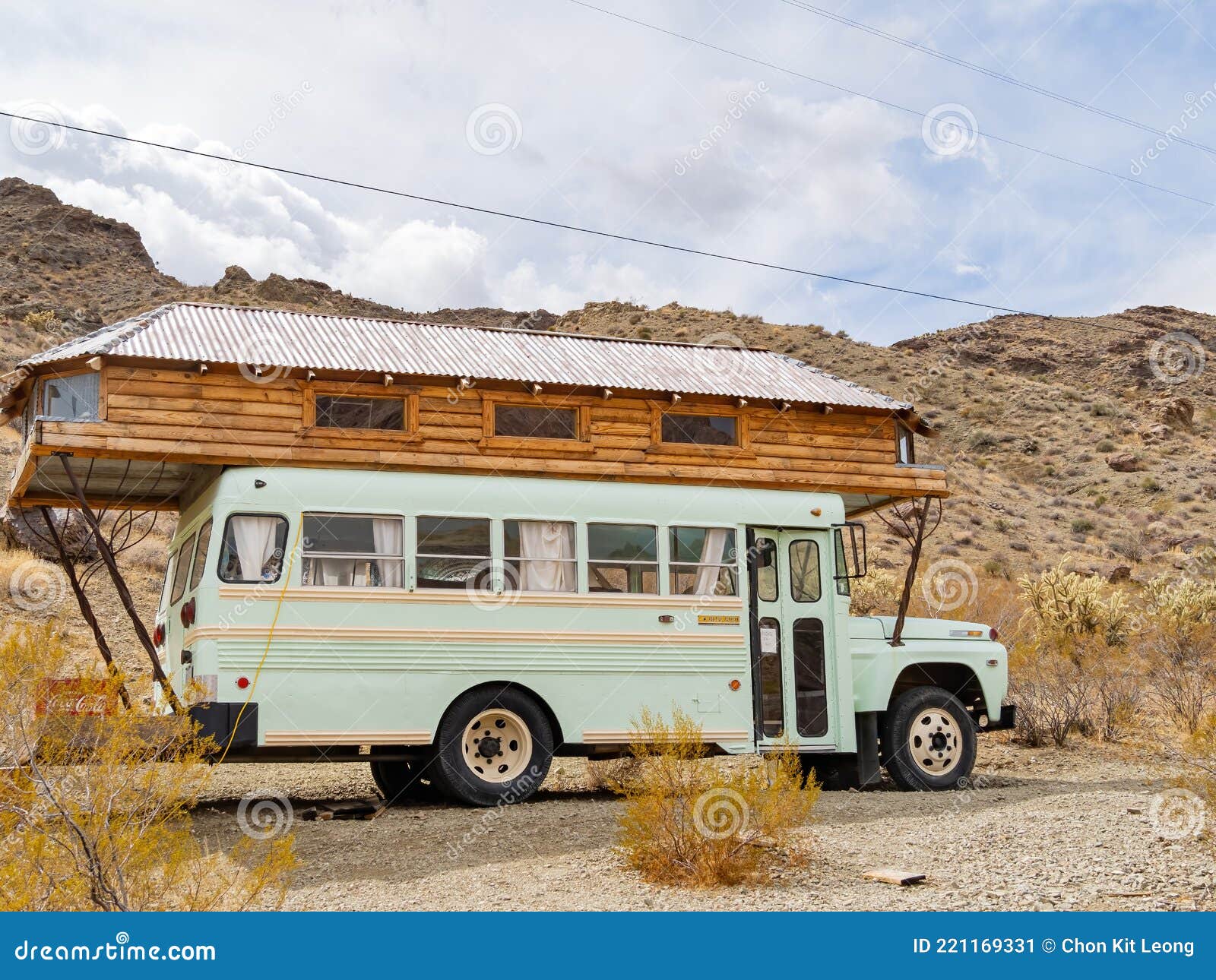 Abandoned RV Car of the Nelson Ghost Town Editorial Photo - Image of ...