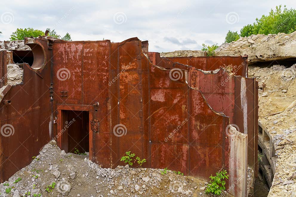 Abandoned Secret Nuclear Bunker. Cold War Command Post, Object 1180 ...