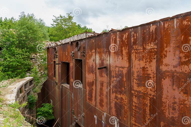 Abandoned Secret Nuclear Bunker. Cold War Command Post, Object 1180 ...
