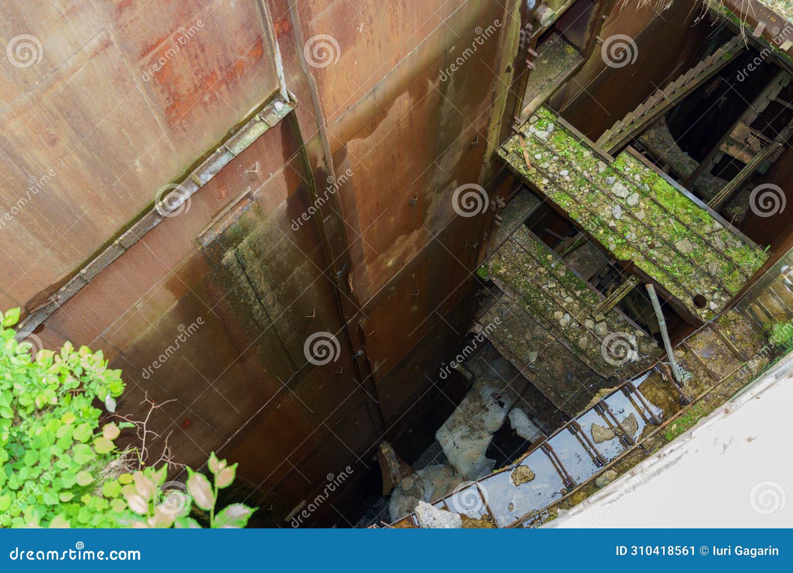 Abandoned Secret Nuclear Bunker. Cold War Command Post, Object 1180 ...