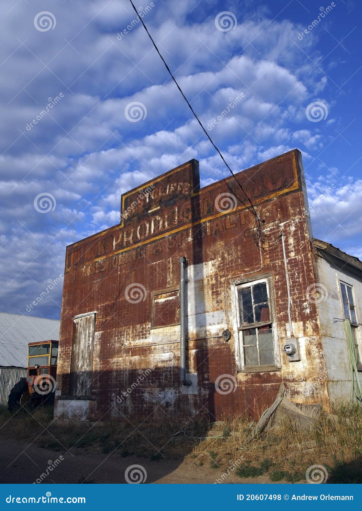 Abandoned Storefront stock photo. Image of countryside - 20607498