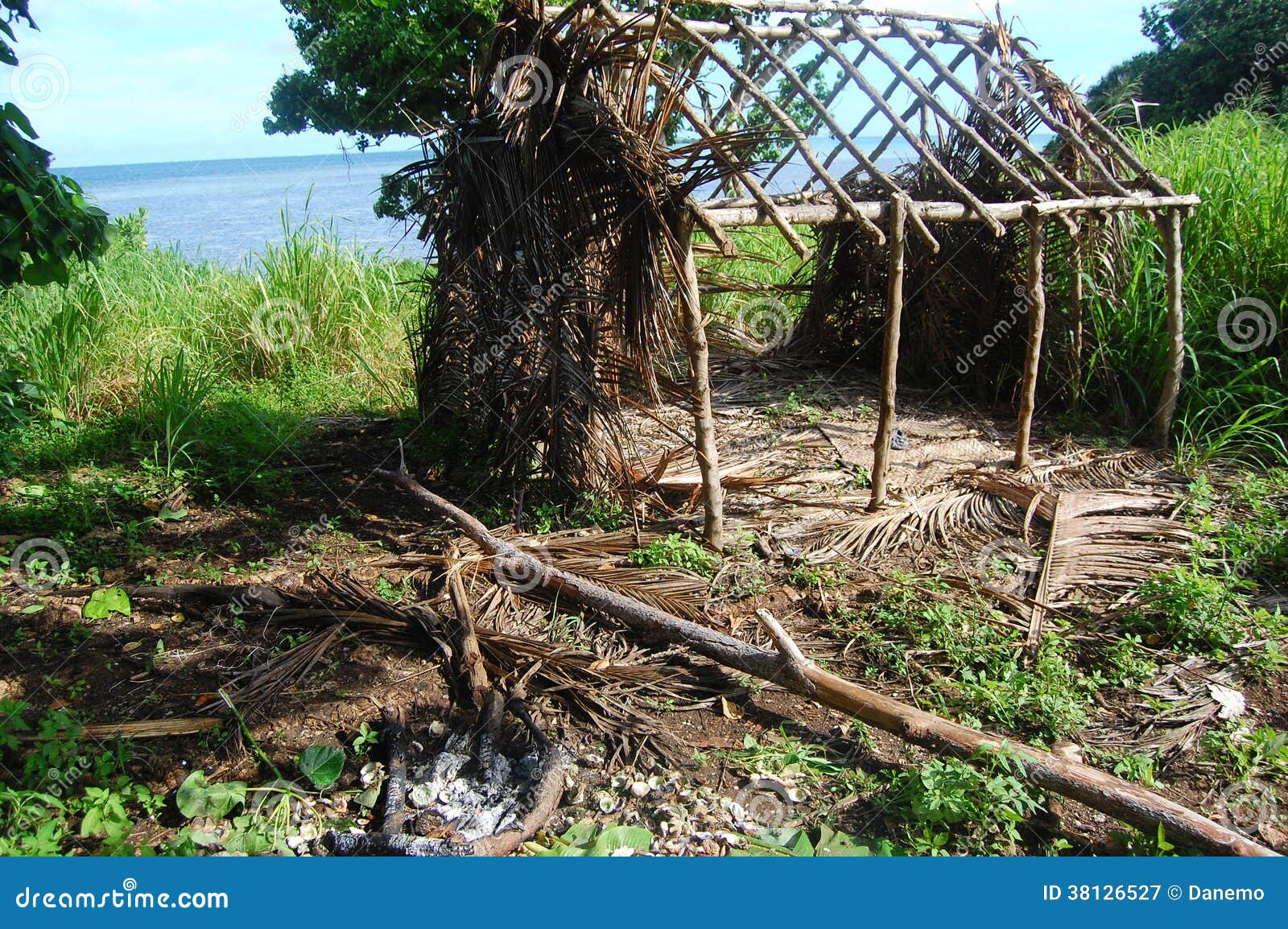 Abandoned Timber Village House Frame Stock Image - Image of country ...