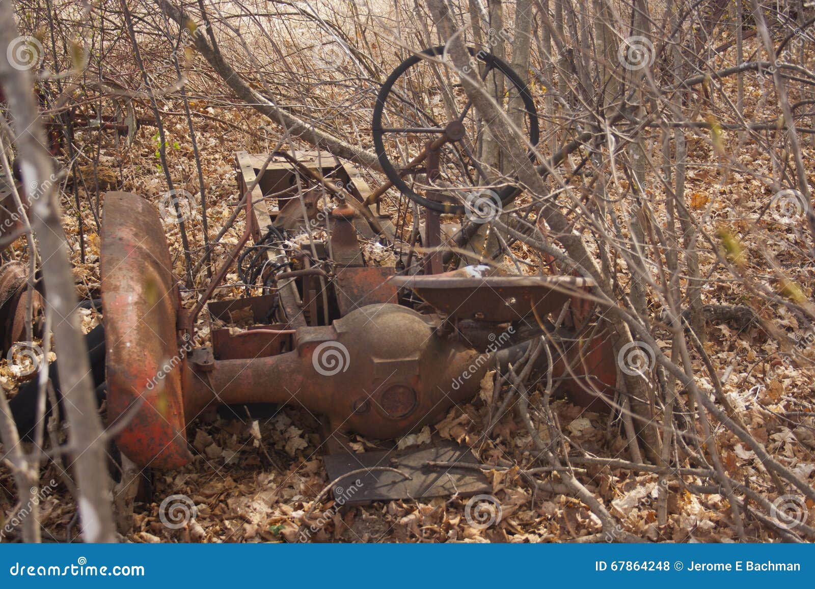 Abandoned tractor stock photo. Image of farming, decaying - 67864248