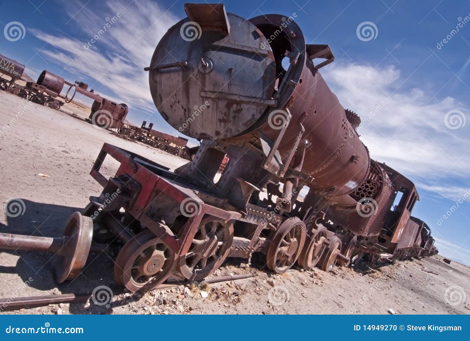 Abandoned Train stock photo. Image of landscape, clear - 14949270