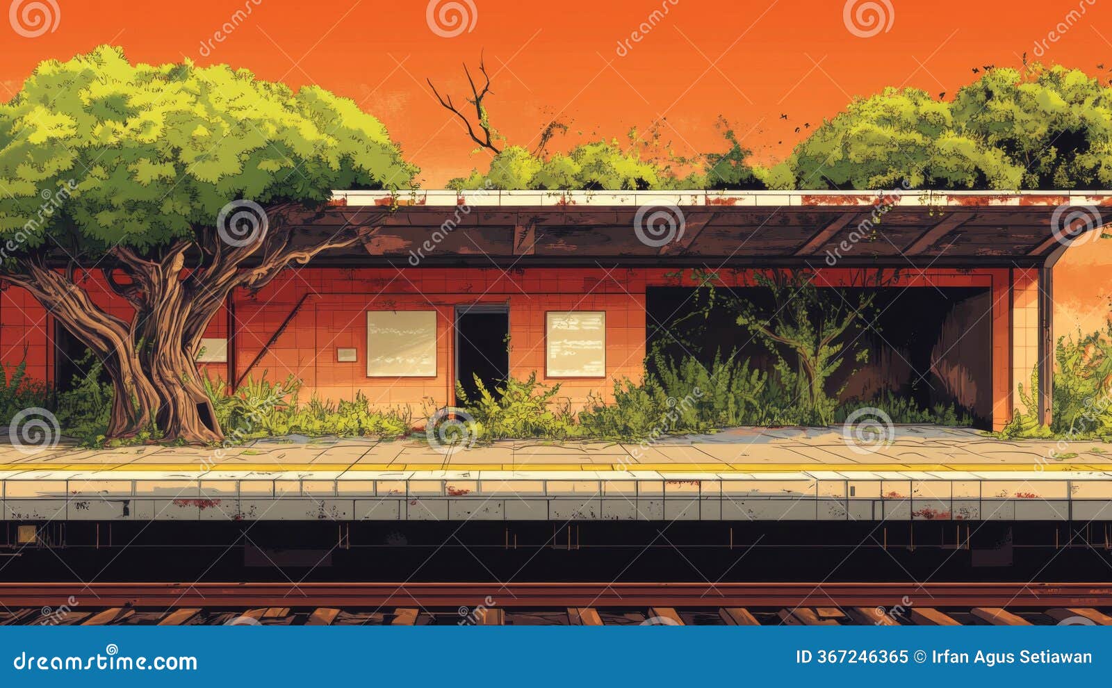 Abandoned Train Wagon Covered In Moss In A Japanese Forest Stock Photo ...