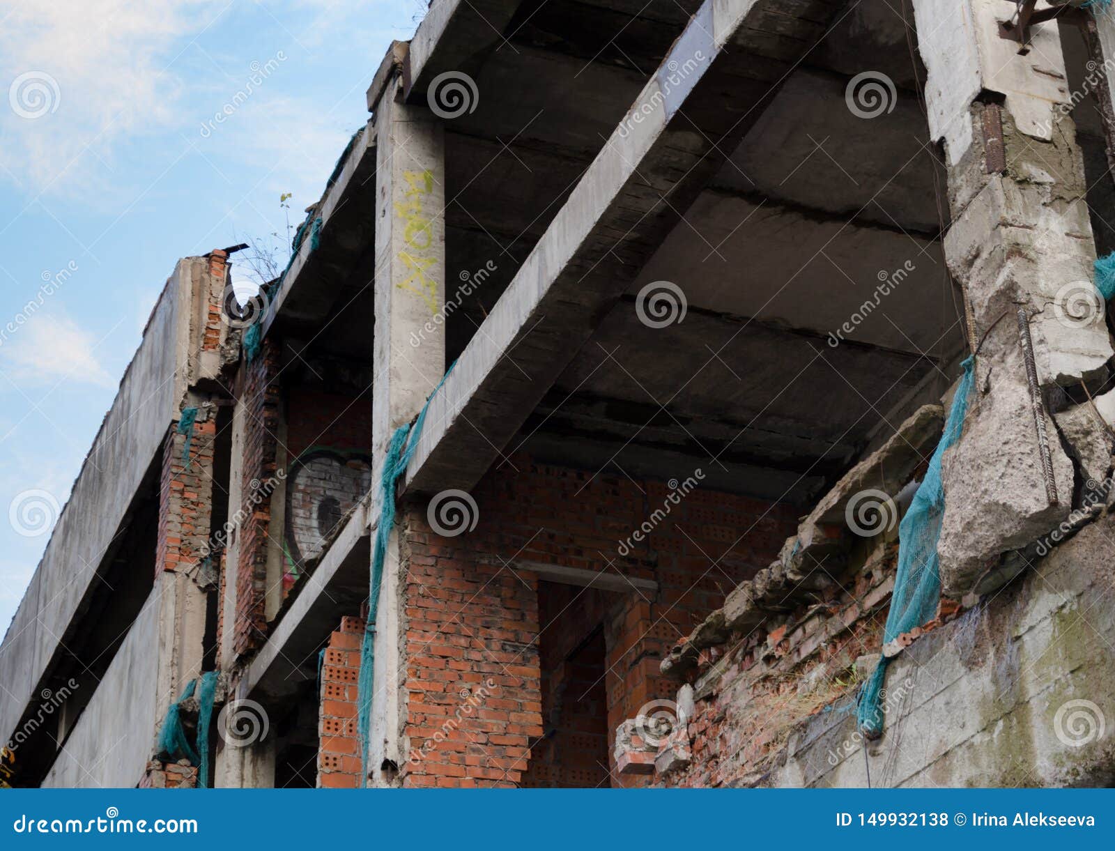 Abandoned Unfinished Building.an Example of Irresponsible Attitude To ...
