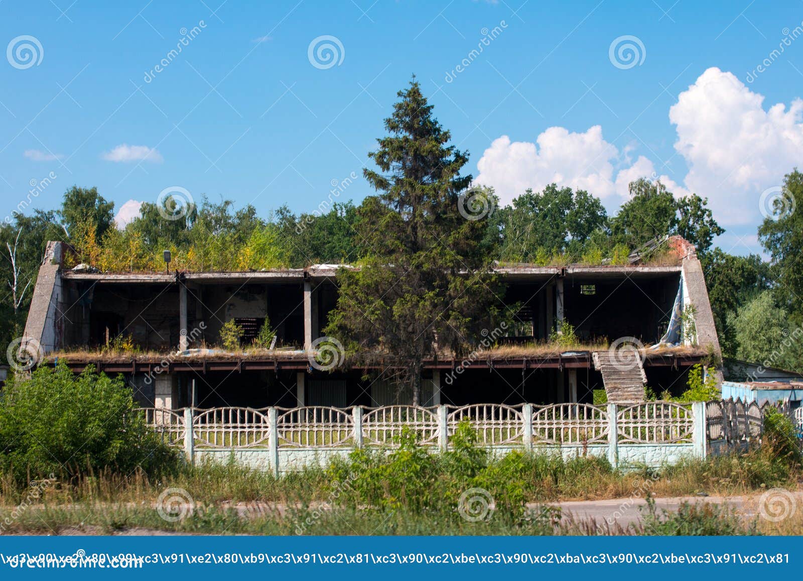 Abandoned Unfinished Empty House No Windows, Abandoned Construct ...