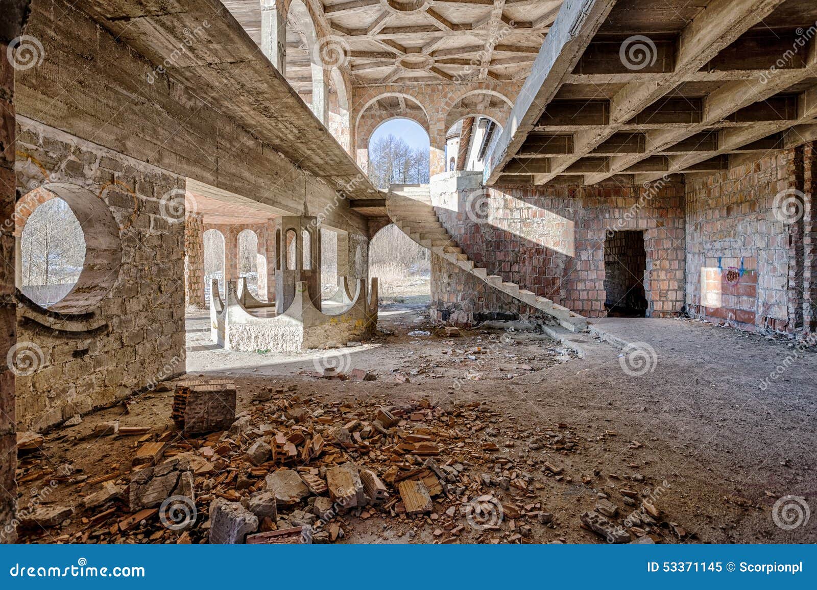 Abandoned Unfinished German Artillery Post From WWII Near Reine In ...