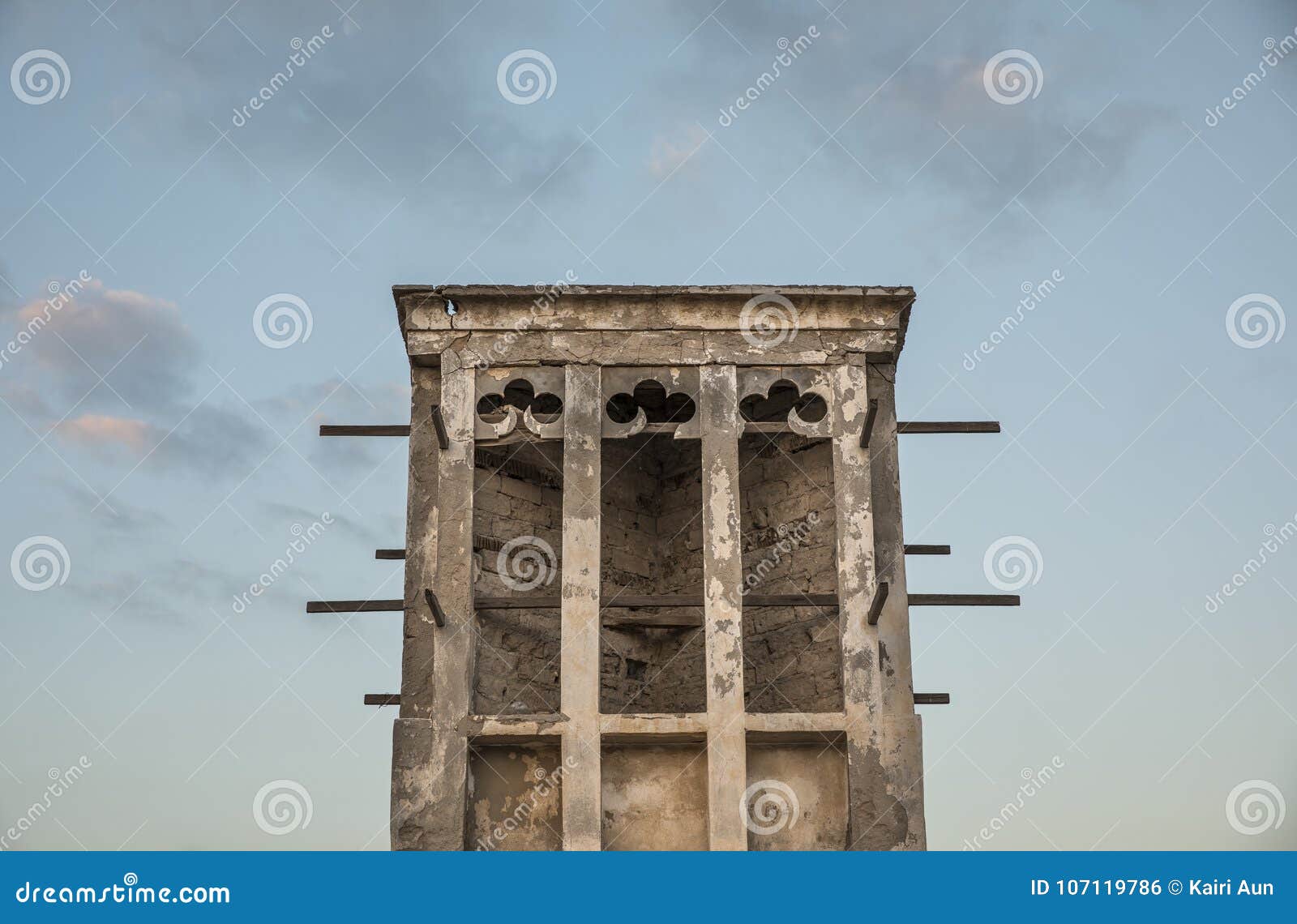 Abandoned Village in RAK, UAE Stock Photo - Image of door, middle ...
