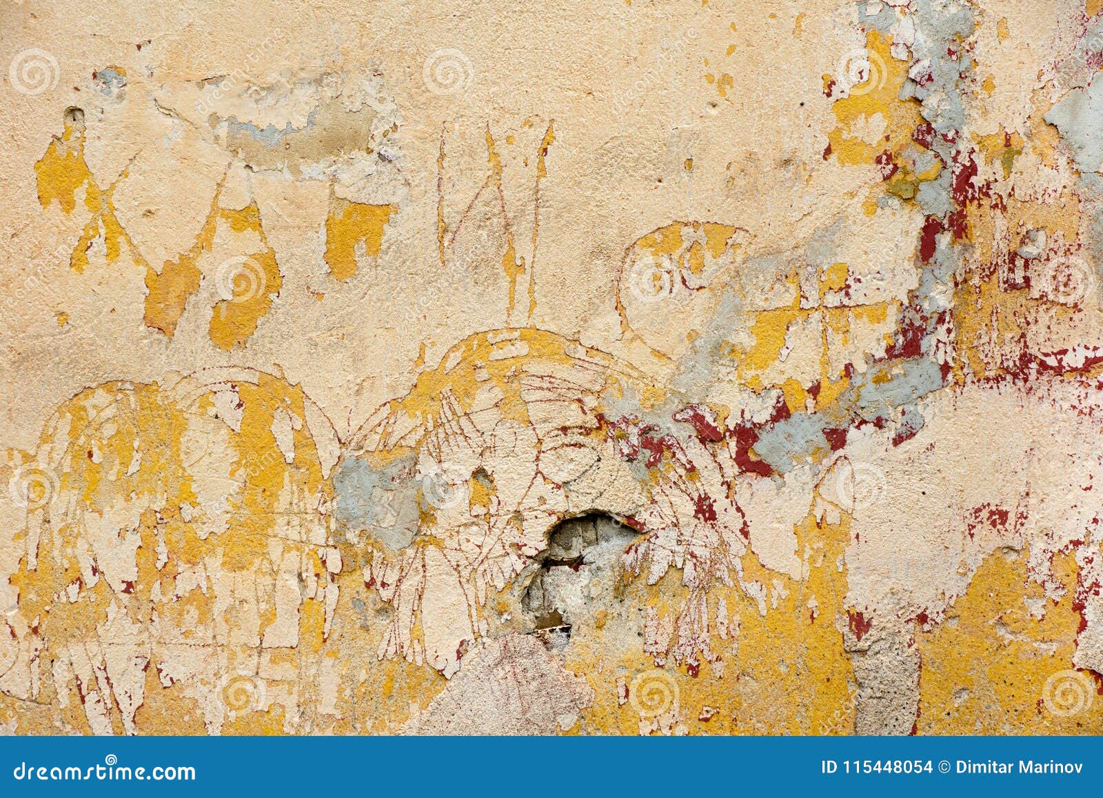 Abandoned wall texture stock photo. Image of dirt, surface - 115448054