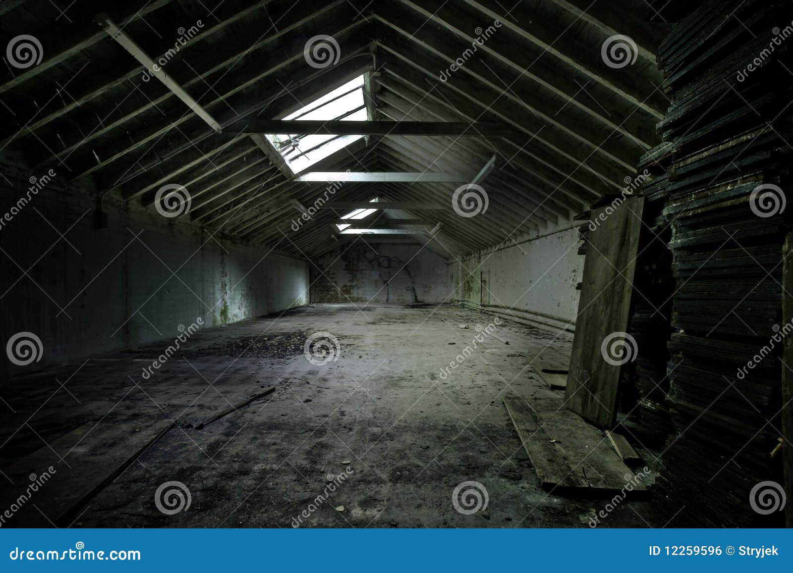 Abandoned Warehouse Building Entrance Door Alley Loading Dock Royalty ...