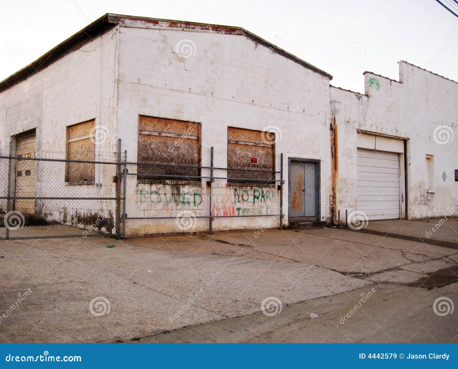 Abandoned Warehouse stock image. Image of decay, warehouse - 4442579