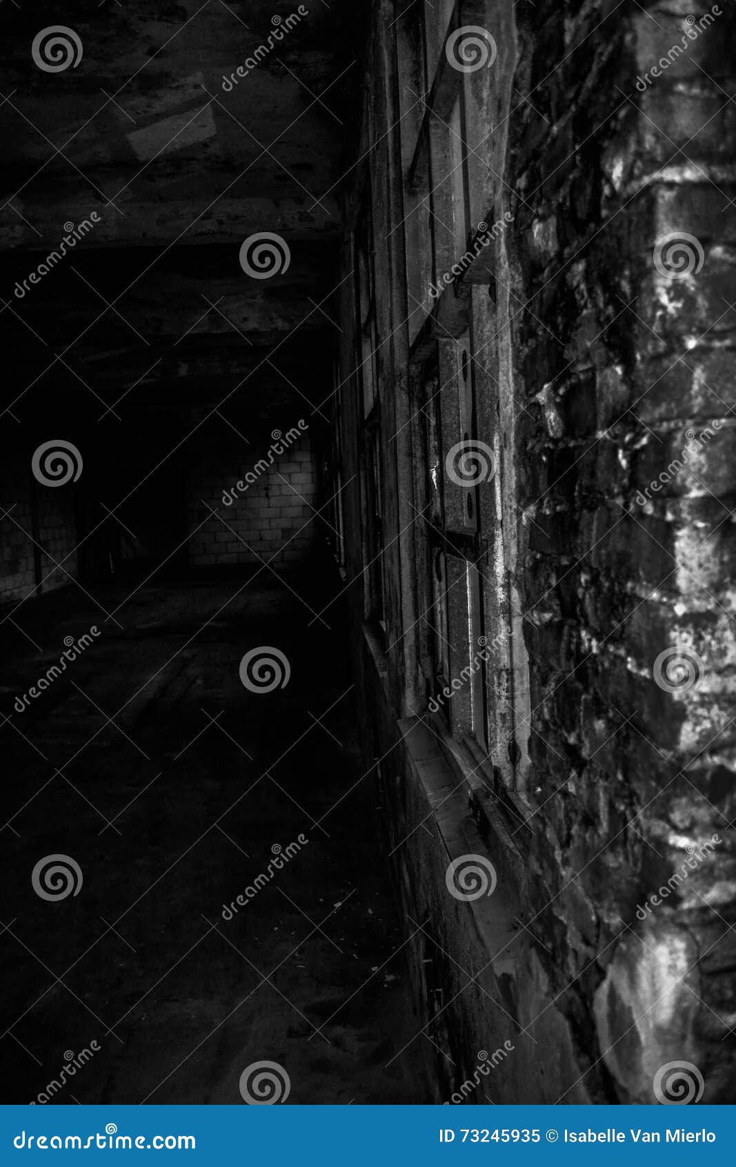 Abandoned warehouse stock image. Image of ancient, night - 73245935