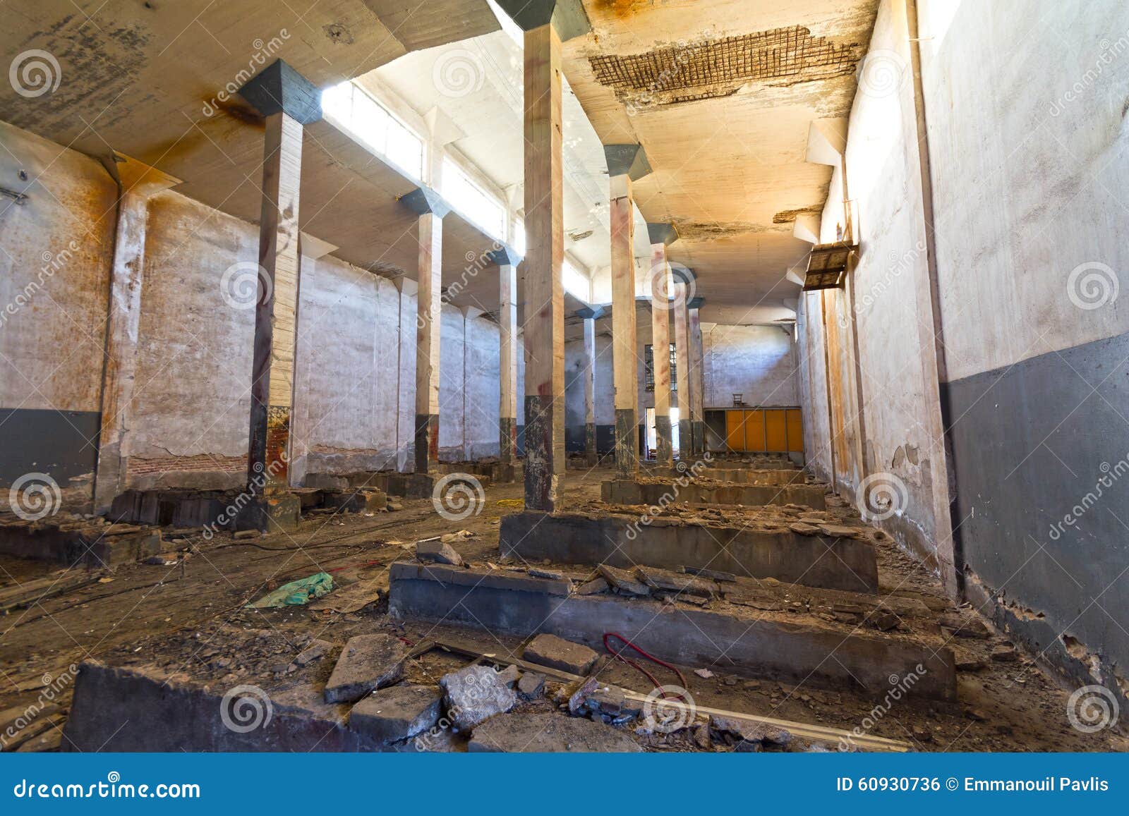 Abandoned Warehouse Building Stock Photo - Image of abandons, abandoned ...