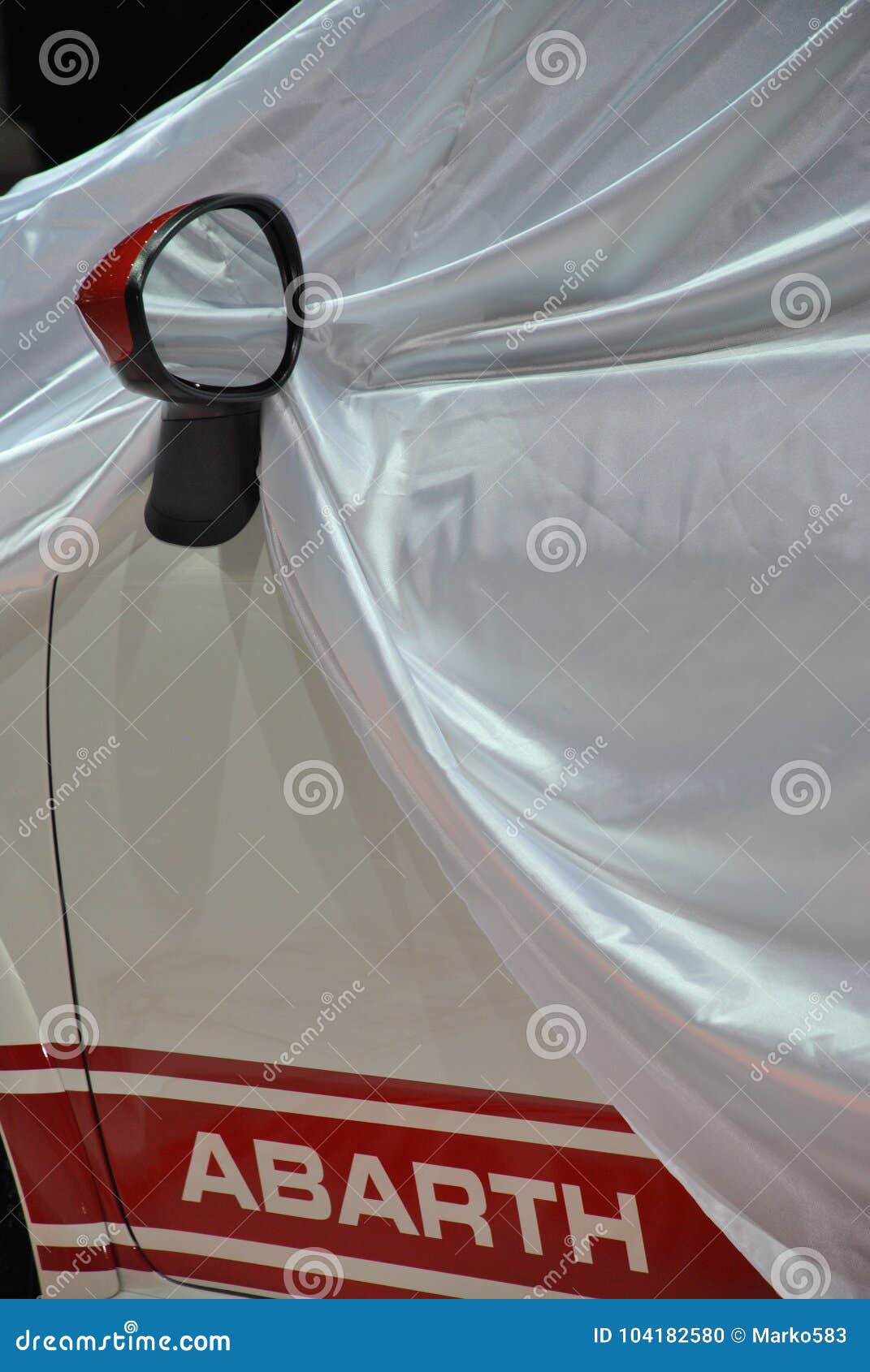 Abarth Sign Text And Logo On Fiat Car Dealerships Store Automobile ...