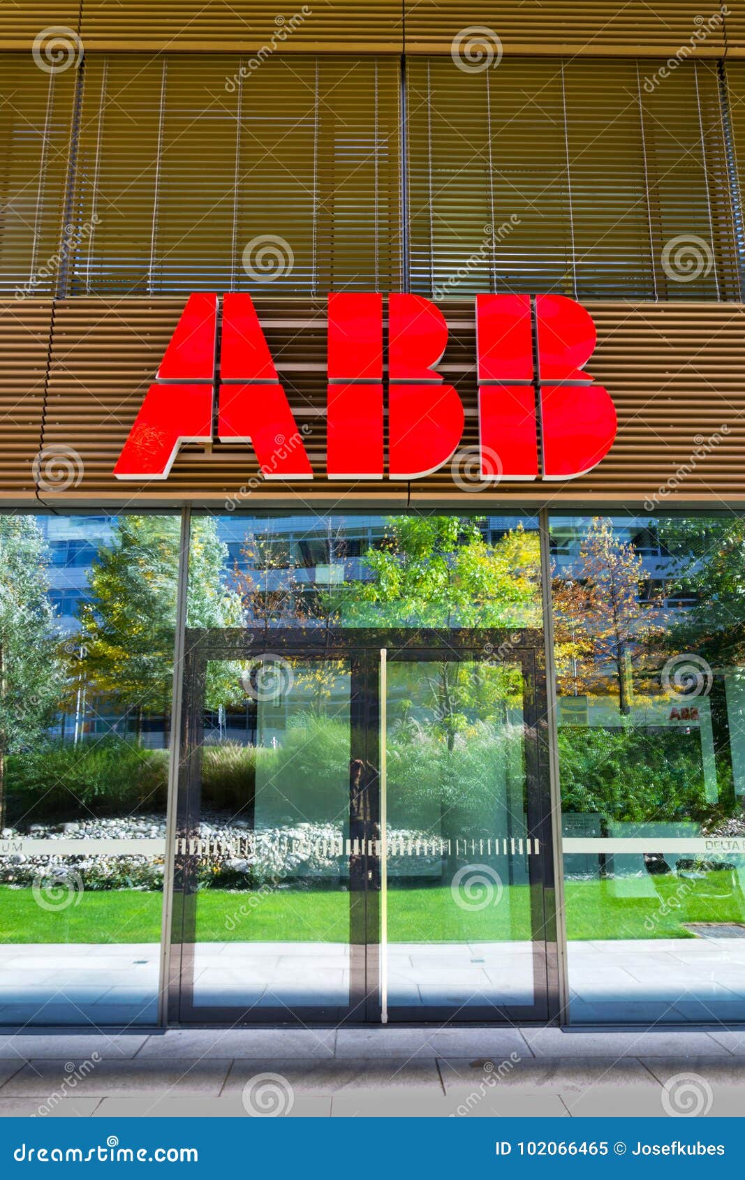 ABB Company Logo on Headquarters Building Editorial Image - Image of ...