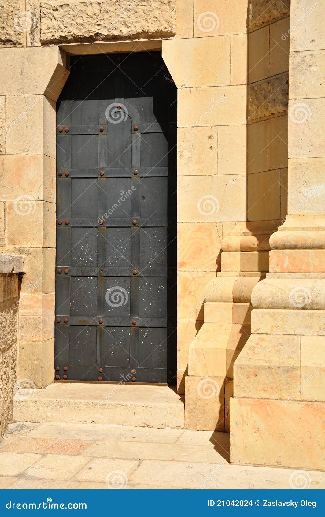Abbey door. stock photo. Image of christianity, church - 21042024