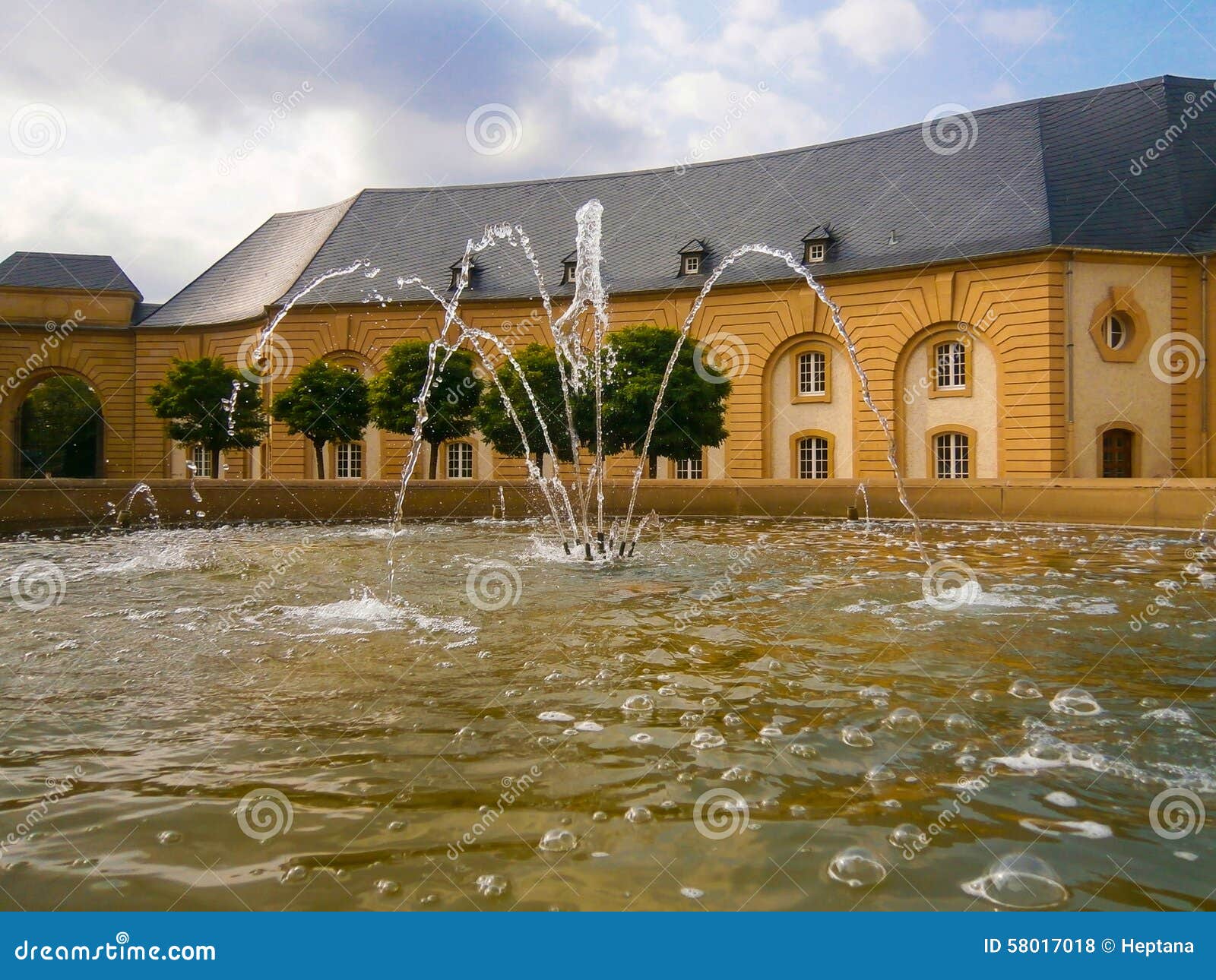 Abbey Echternach of Luxembourg Stock Photo - Image of city, luxembourg ...