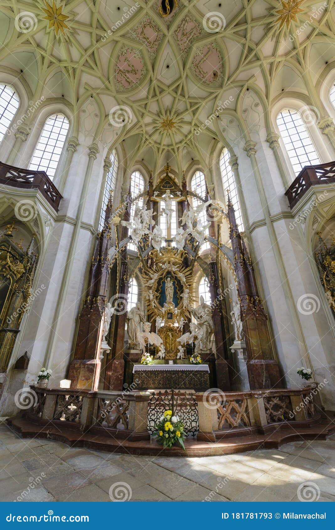 The Abbey of Kladruby is a Large Benedictine Monastery in Czech ...