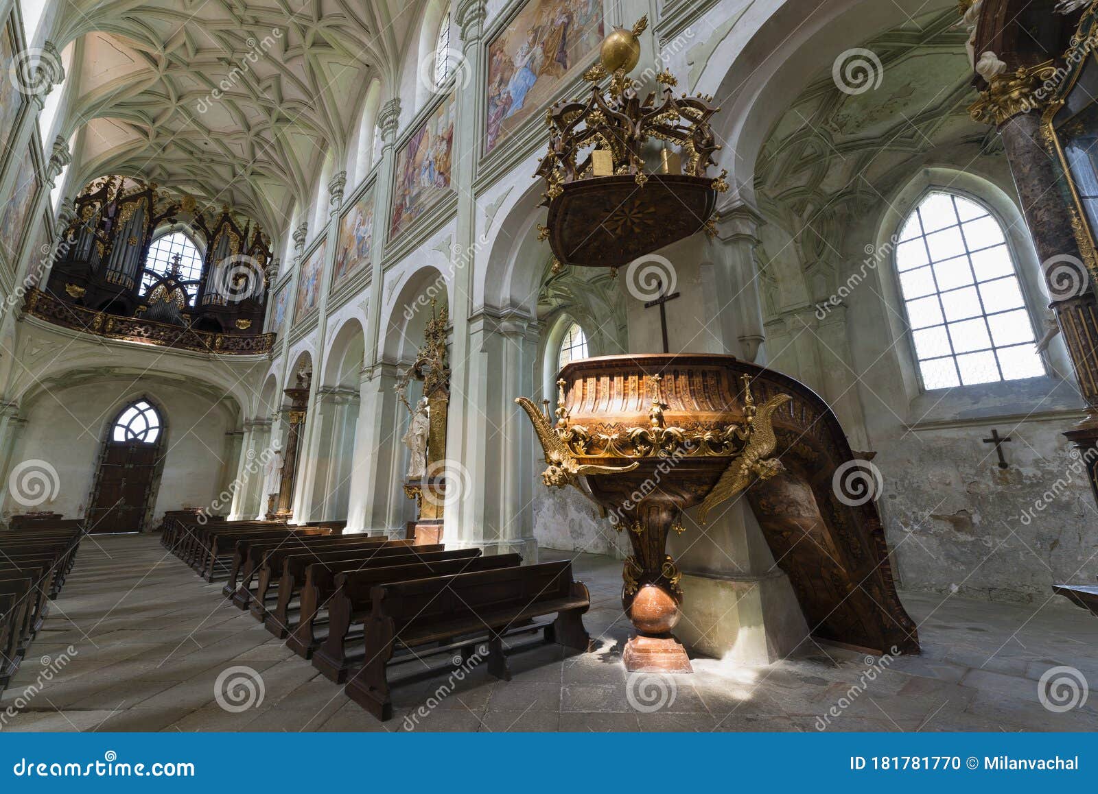 The Abbey of Kladruby is a Large Benedictine Monastery in Czech ...