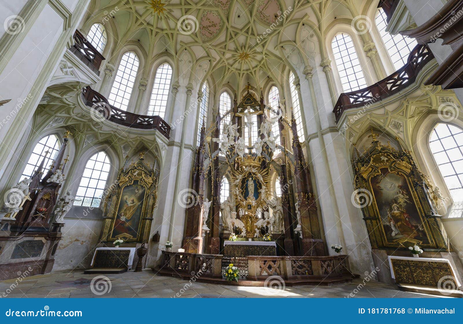 The Abbey of Kladruby is a Large Benedictine Monastery in Czech ...