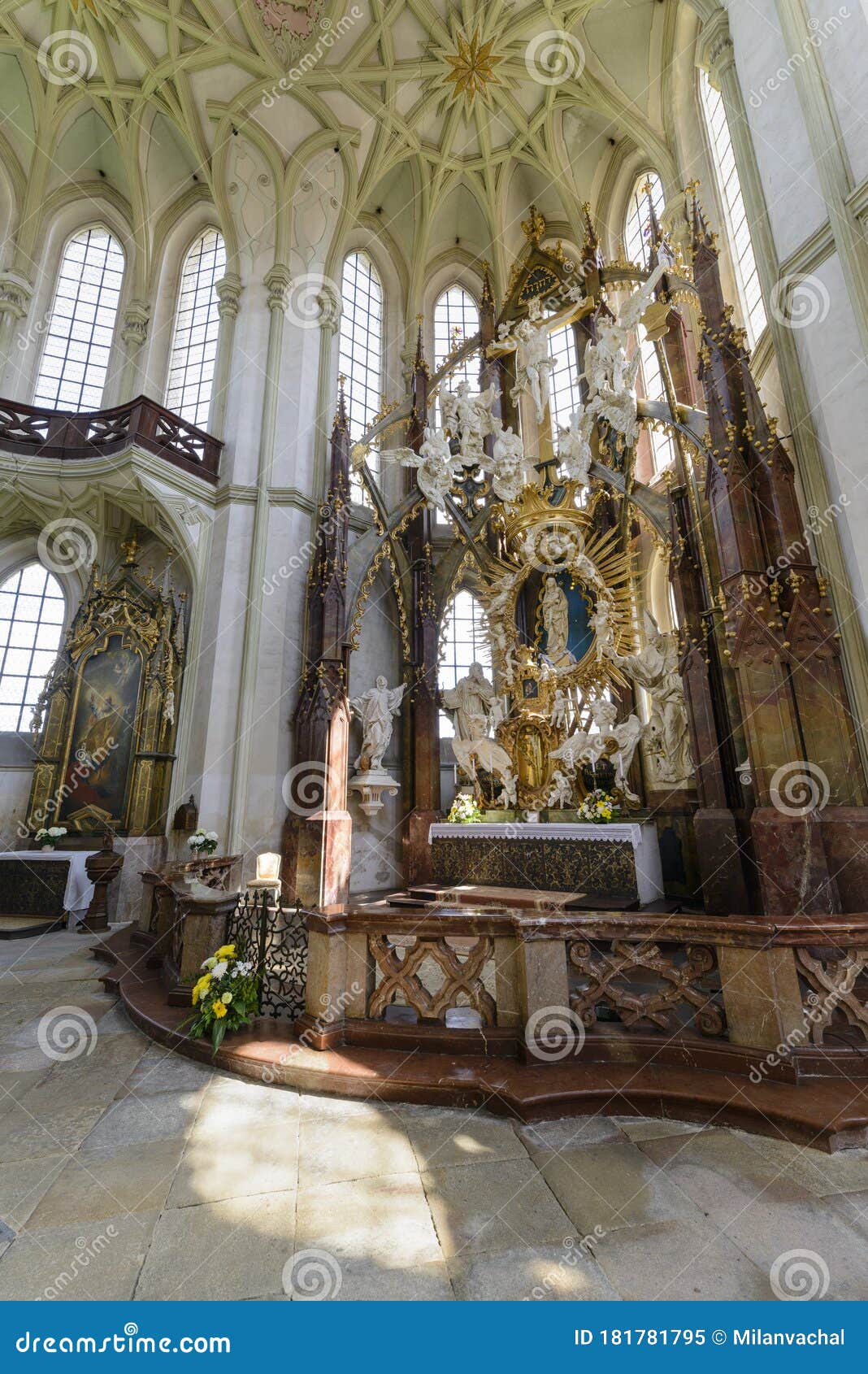 The Abbey of Kladruby is a Large Benedictine Monastery in Czech ...