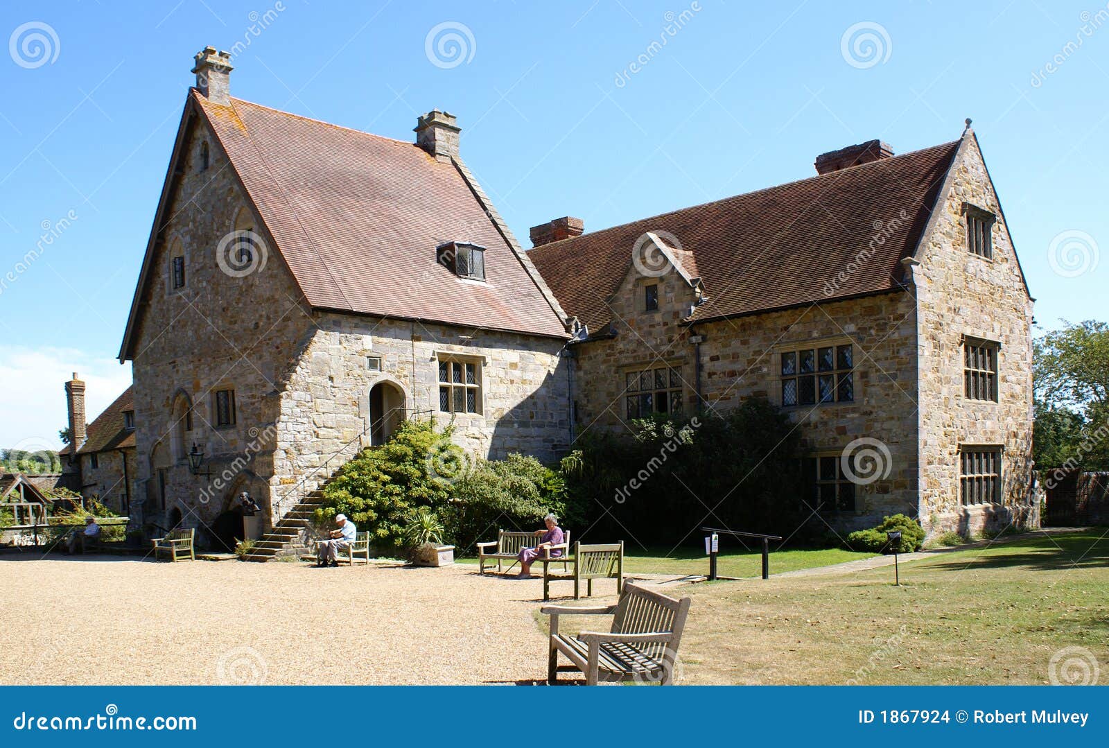 Abbey -Michelham Priory stock photo. Image of east, mitchelham - 1867924