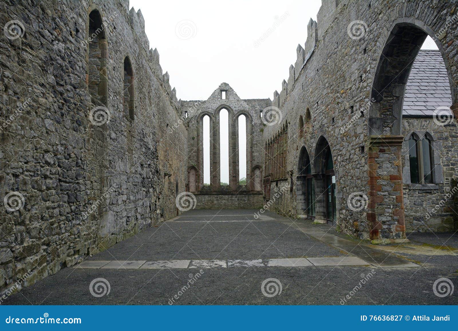 Abbey Ruins, Ardfert, Ireland Stock Image - Image of holy, catholicism ...