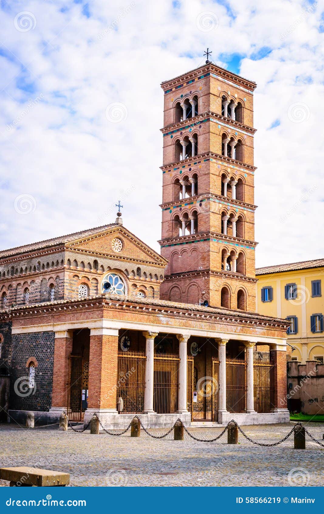 Abbey of Santa Maria in Grottaferrata Stock Image - Image of ...