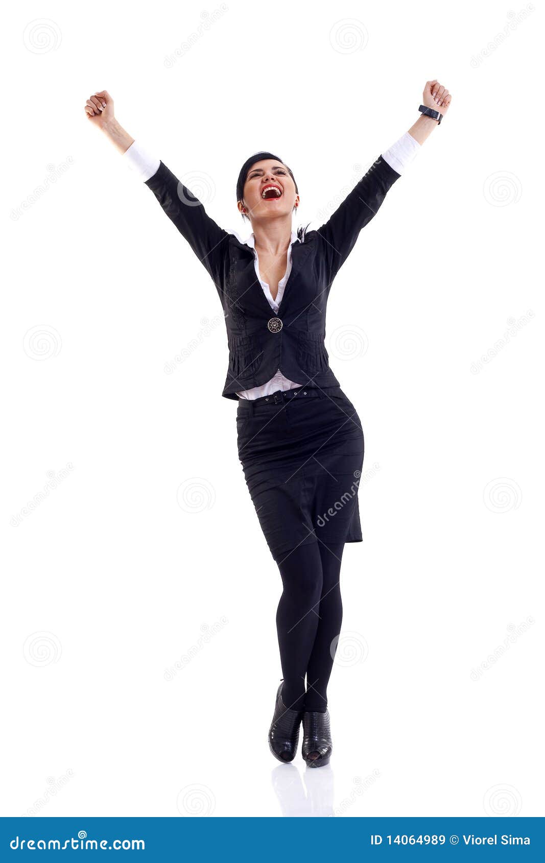 Abbiamo un vincitore! immagine stock. Immagine di adulto - 14064989