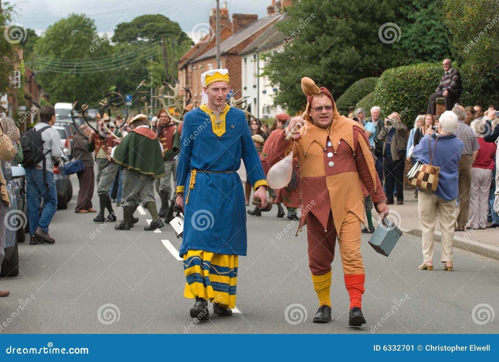 Abbots Bromley Horn Dance editorial photo. Image of ancient - 6332701