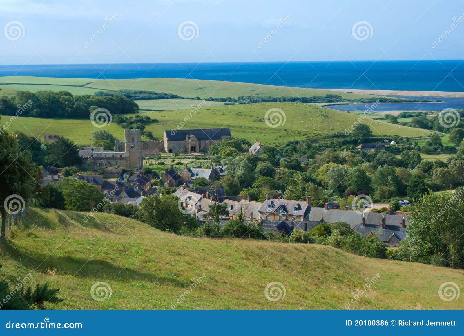 Abbotsbury Village Dorset England Stock Photo - Image of town, dorset ...