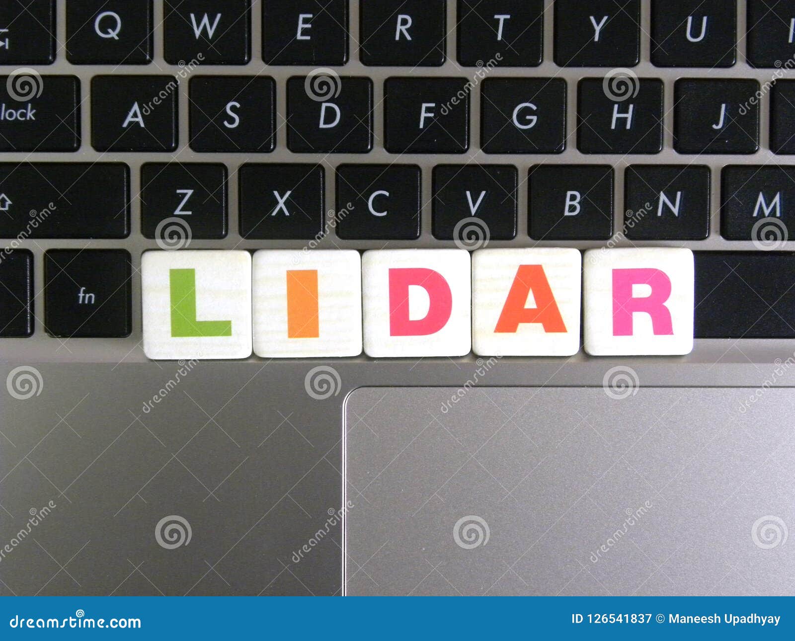 Abbreviation LIDAR on Keyboard Background Stock Image - Image of blocks ...