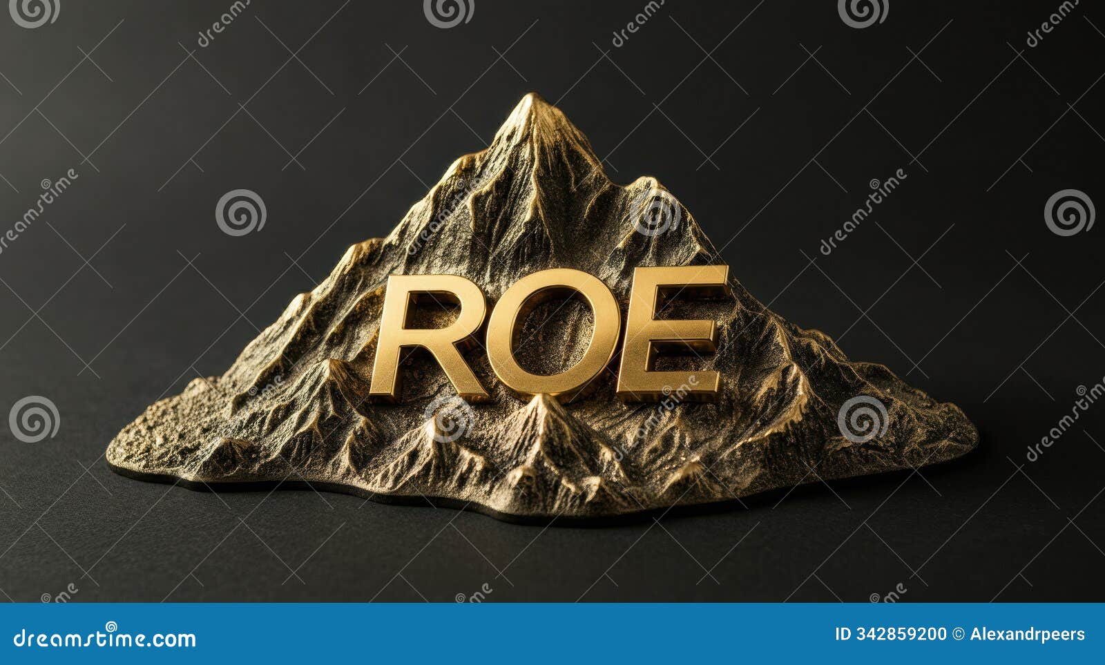 Abbreviation ROE, Return on Equity Conceptual Design with Golden ...