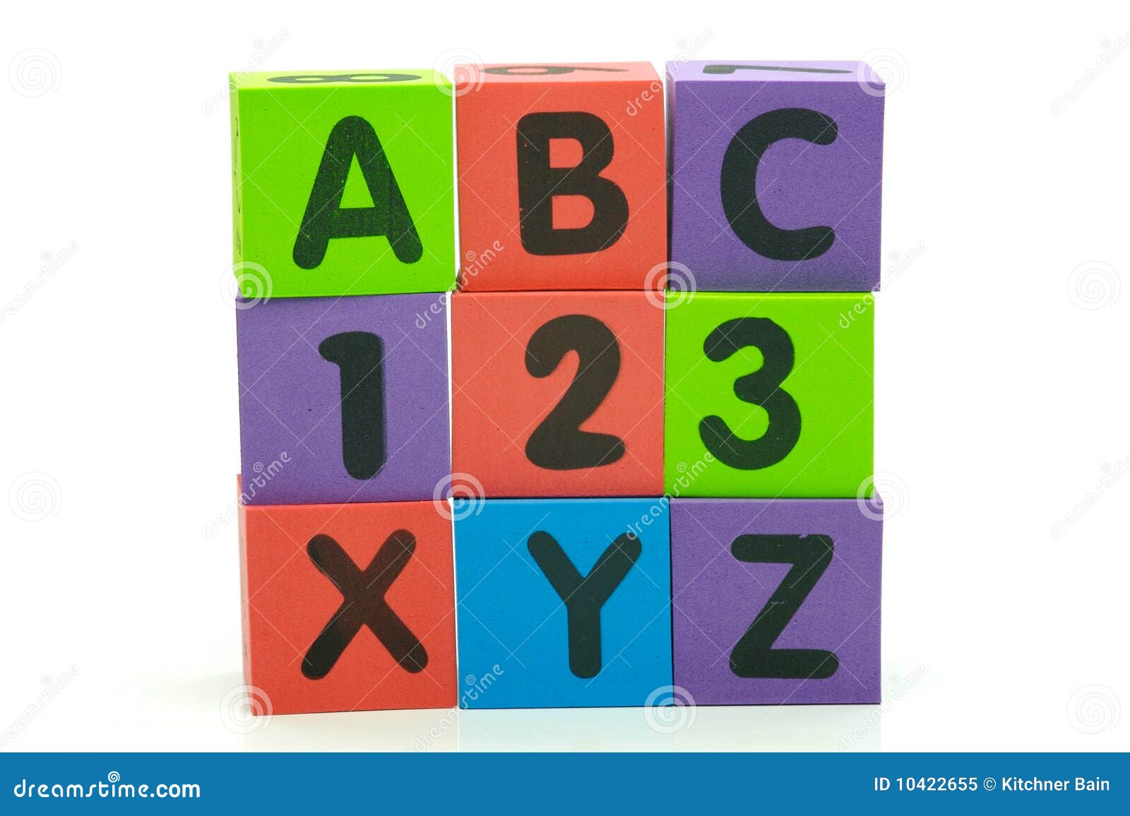 ABC 123 XYZ stock image. Image of primary, early, spelling - 10422655