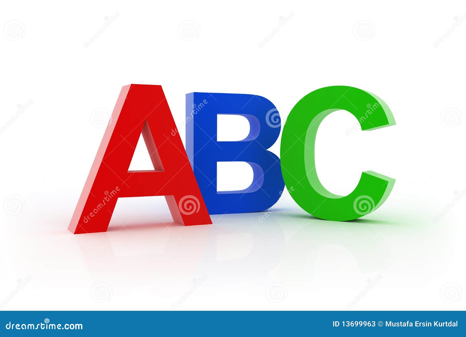 ABC stock illustration. Illustration of school, white - 13699963