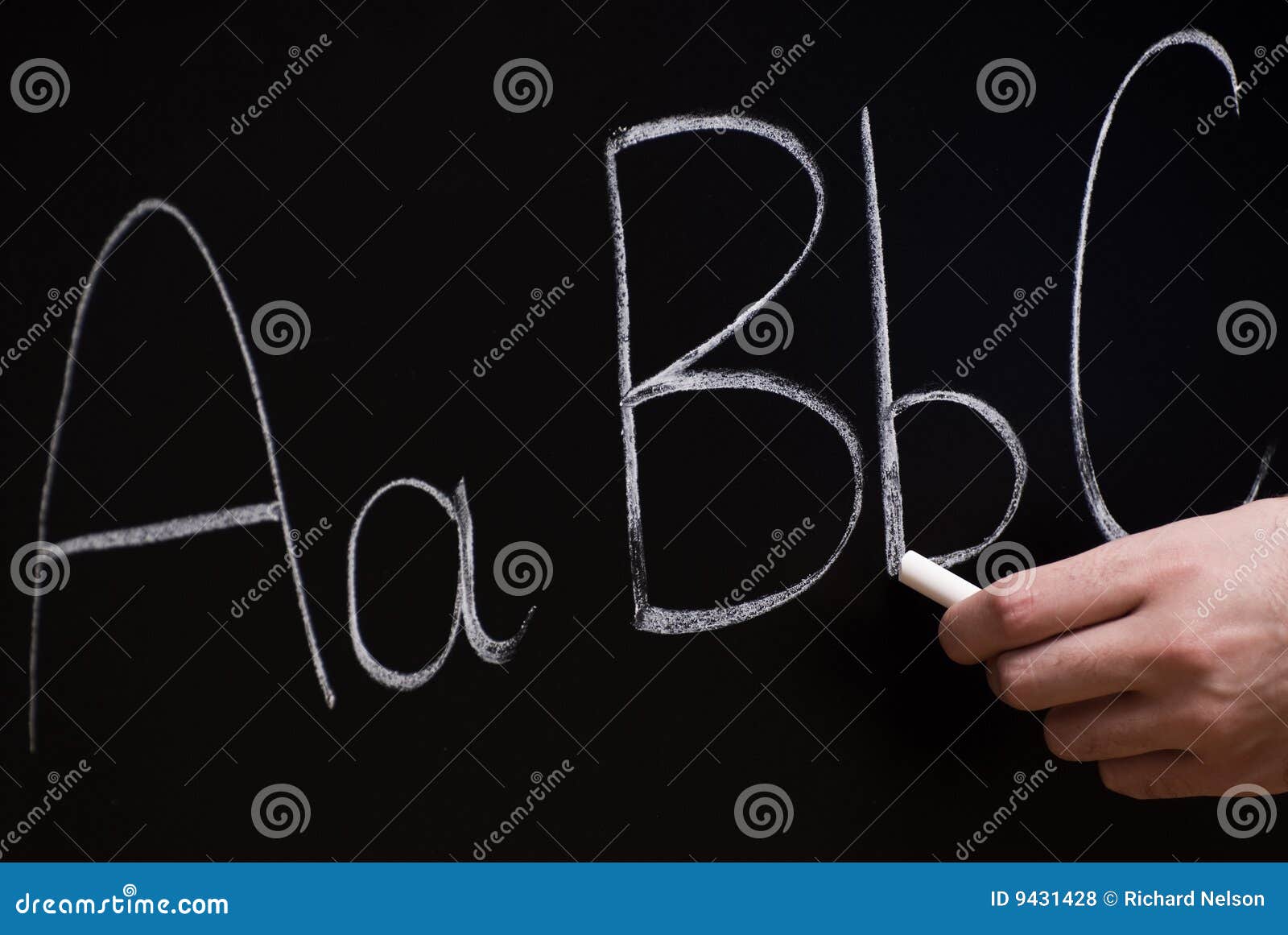 ABC stock photo. Image of basic, board, primary, english - 9431428