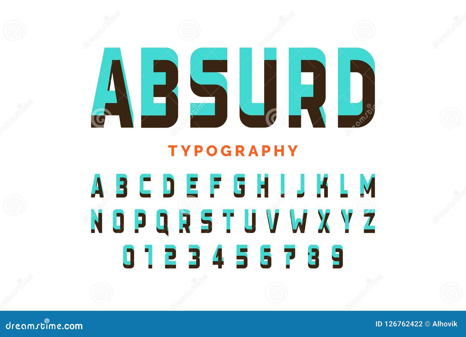 Impossible Shape Made Of Rectangles. Two Connected Triangles. Vector ...