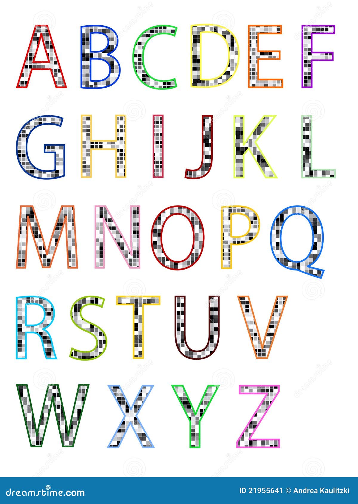 ABC - alfabeto ilustração stock. Imagem de cultura, texto - 21955641