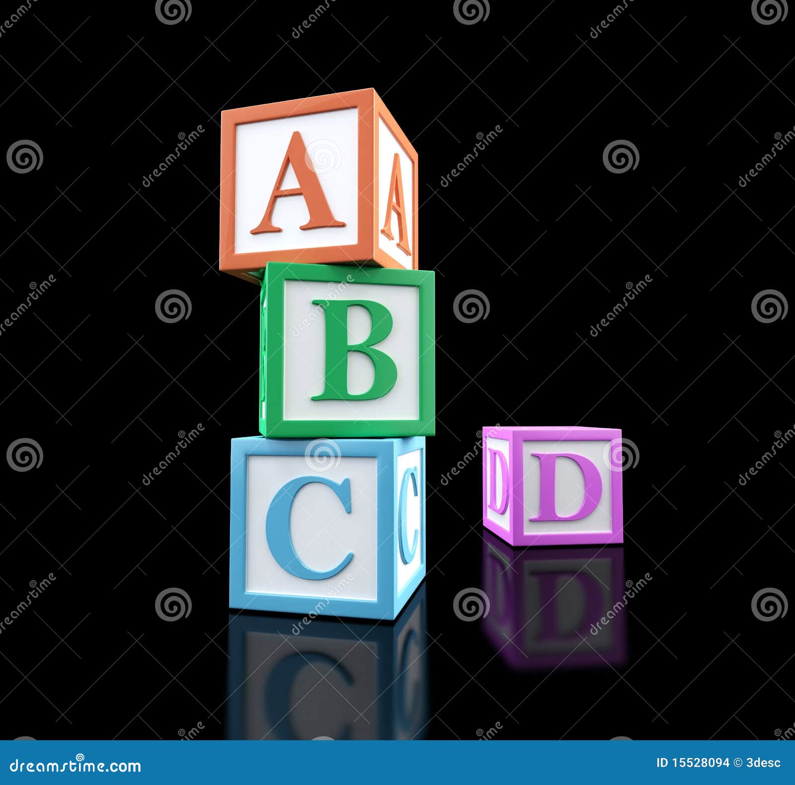 Abc alphabet blocks stock illustration. Illustration of leisure - 15528094
