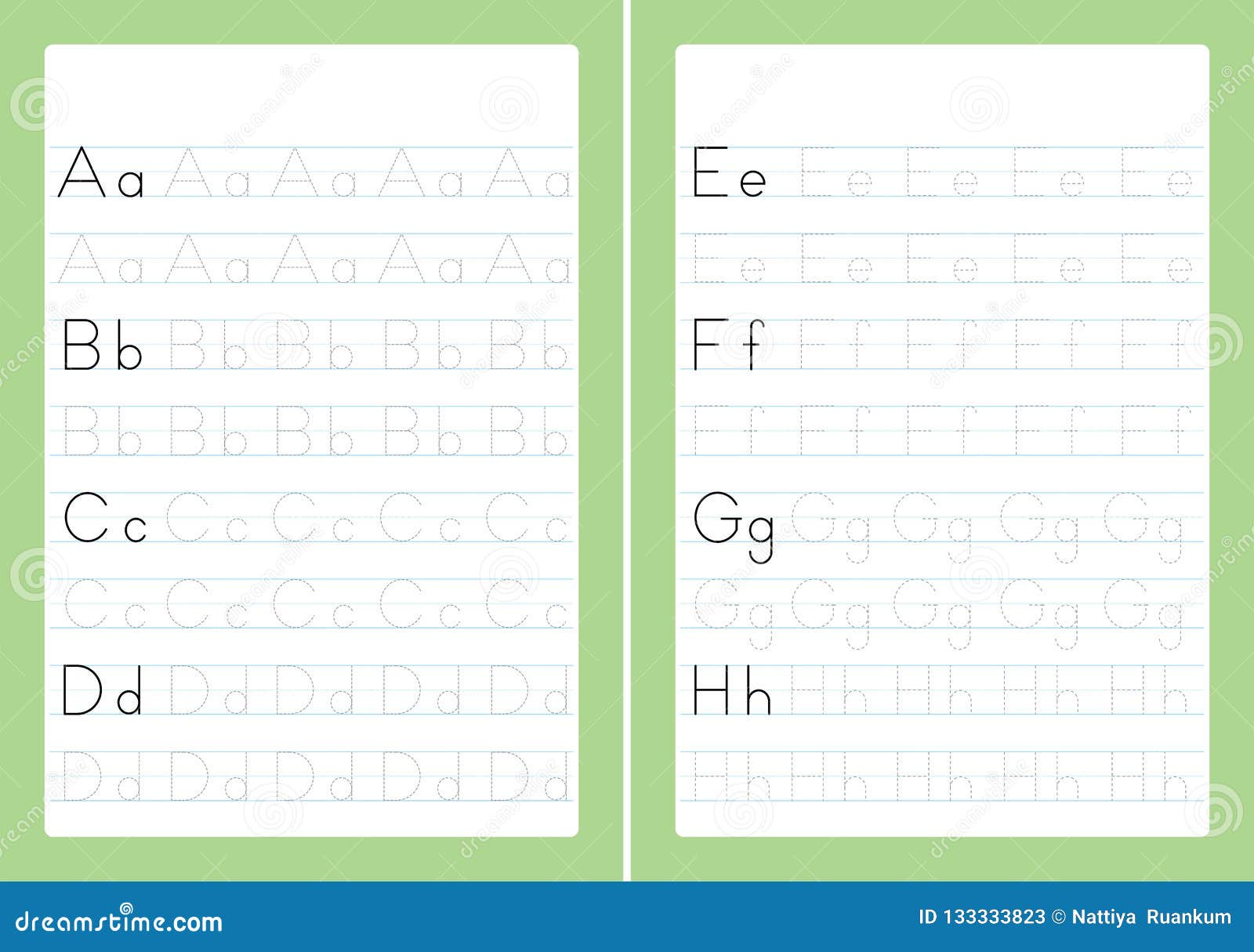 ABC Alphabet Letters Tracing Worksheet with Alphabet Letters. Basic ... ABC Alphabet Letters Tracing Worksheet with Alphabet Letters. Basic ...