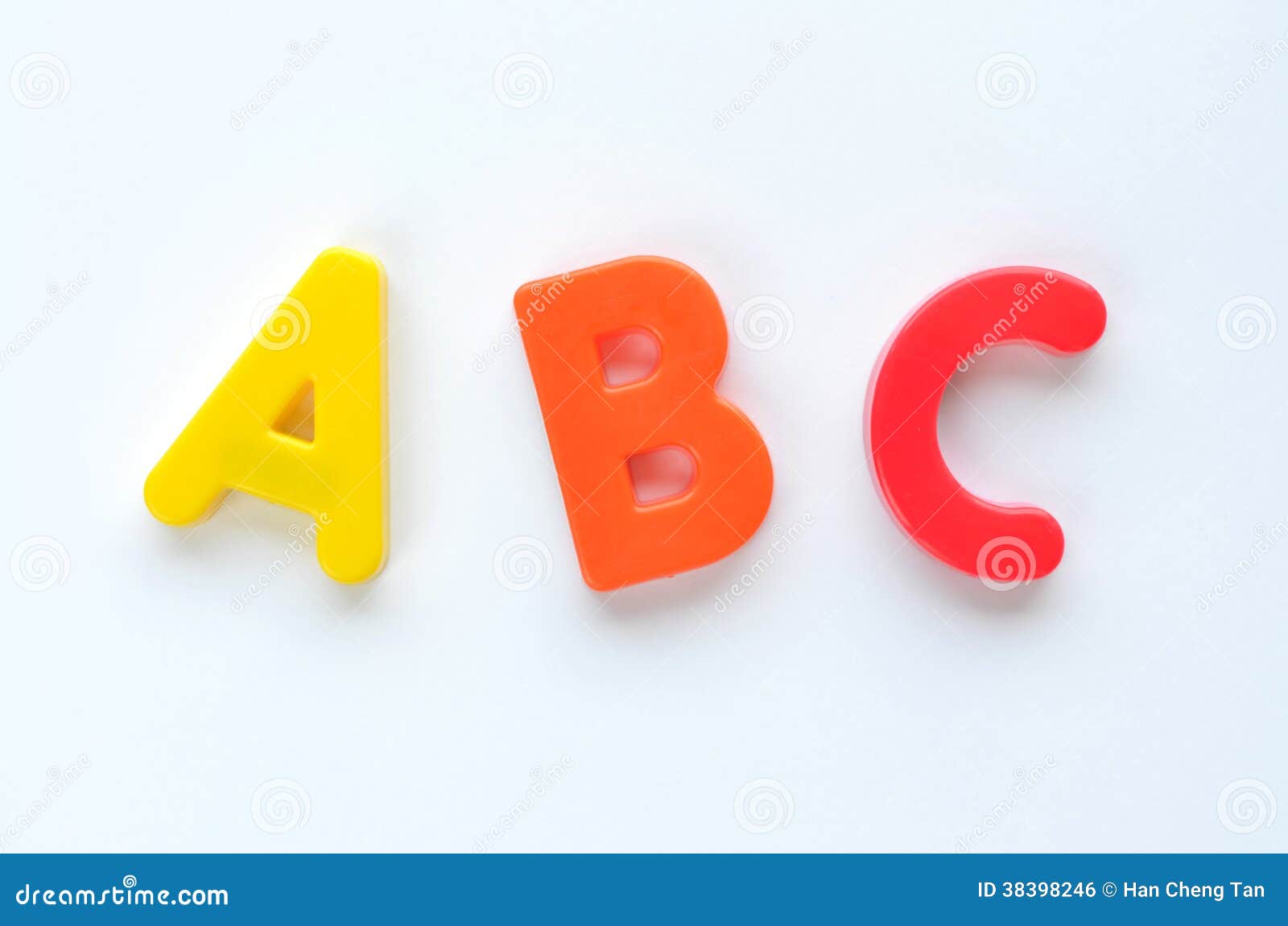 ABC Alphabets (White Background) Stock Photo - Image of numeric ...