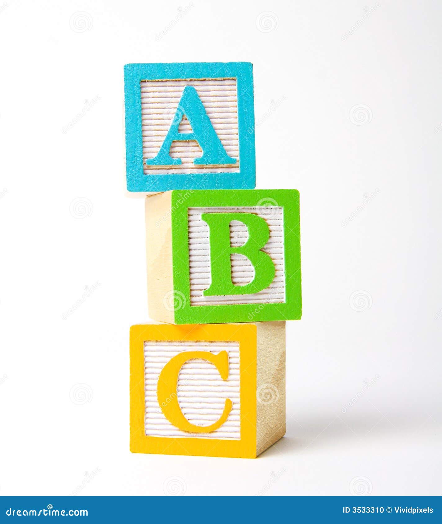 ABC Blocks stock photo. Image of basic, teach, student - 3533310