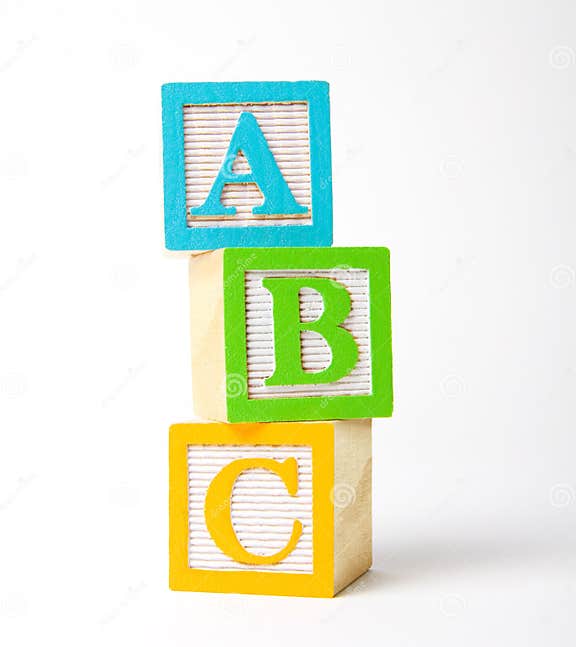 ABC Blocks stock photo. Image of basic, teach, student - 3533310