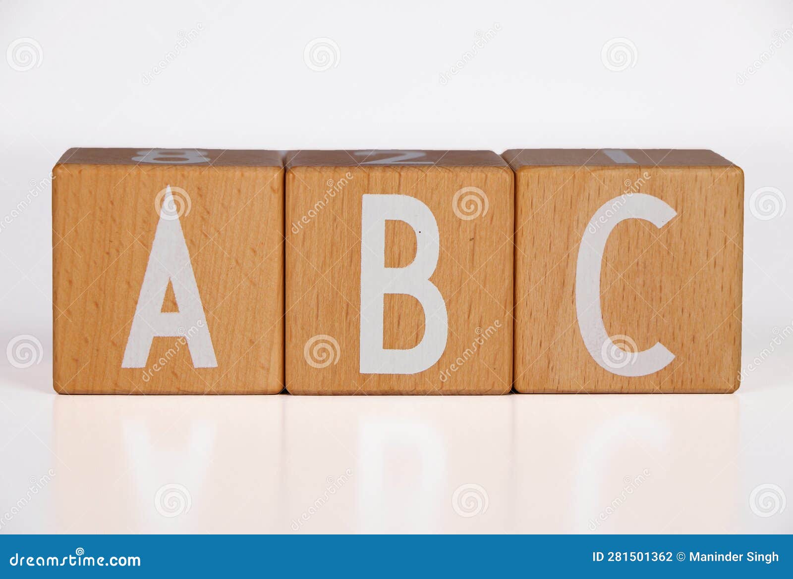 ABC Blocks. stock photo. Image of investment, black - 281501362