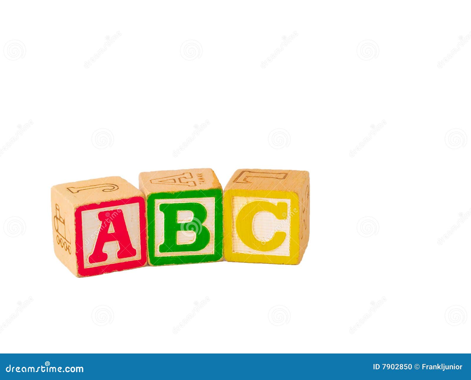 ABC Blocks Flat stock photo. Image of student, playing - 7902850