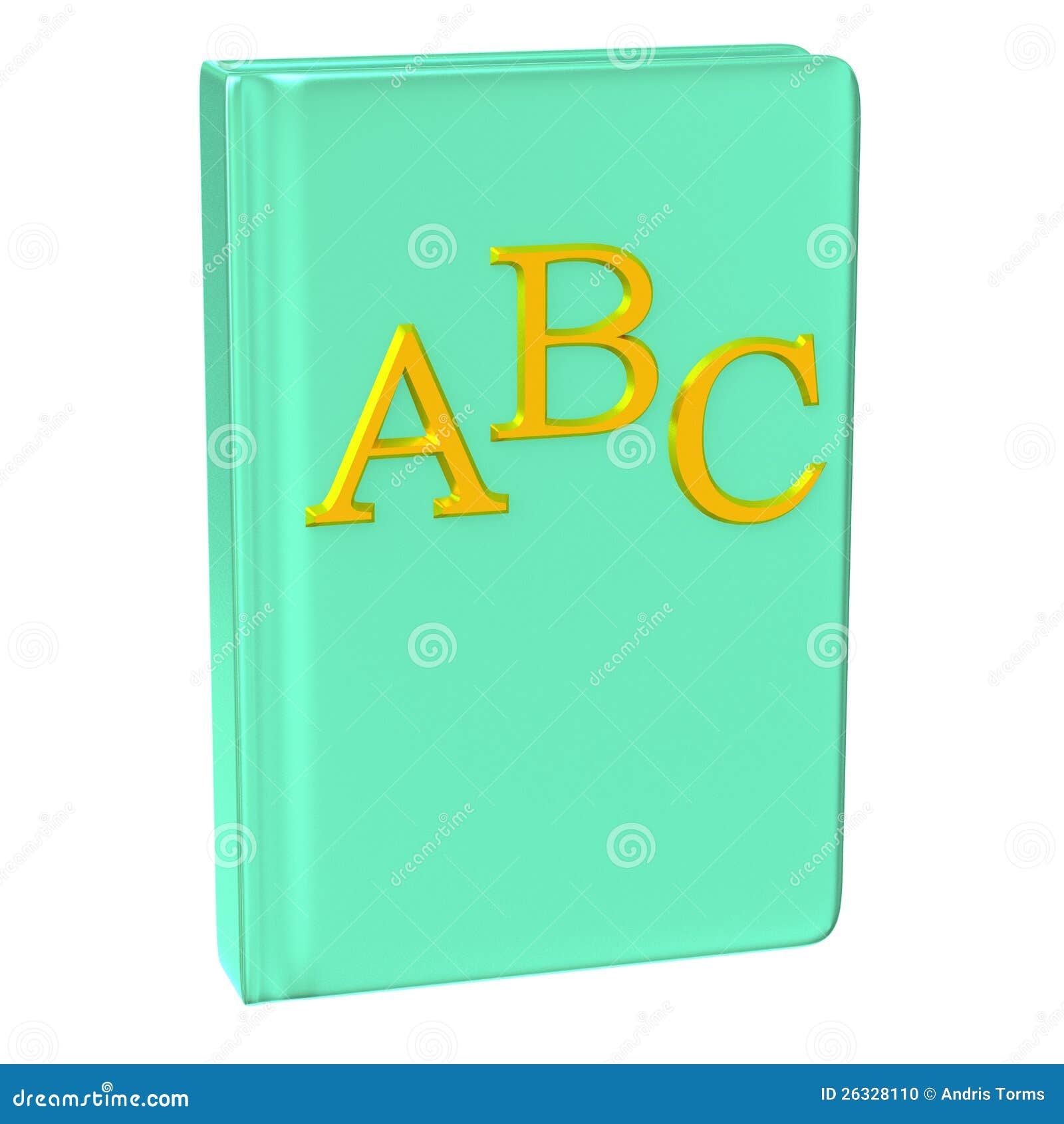 ABC book icon 3d stock illustration. Illustration of college - 26328110