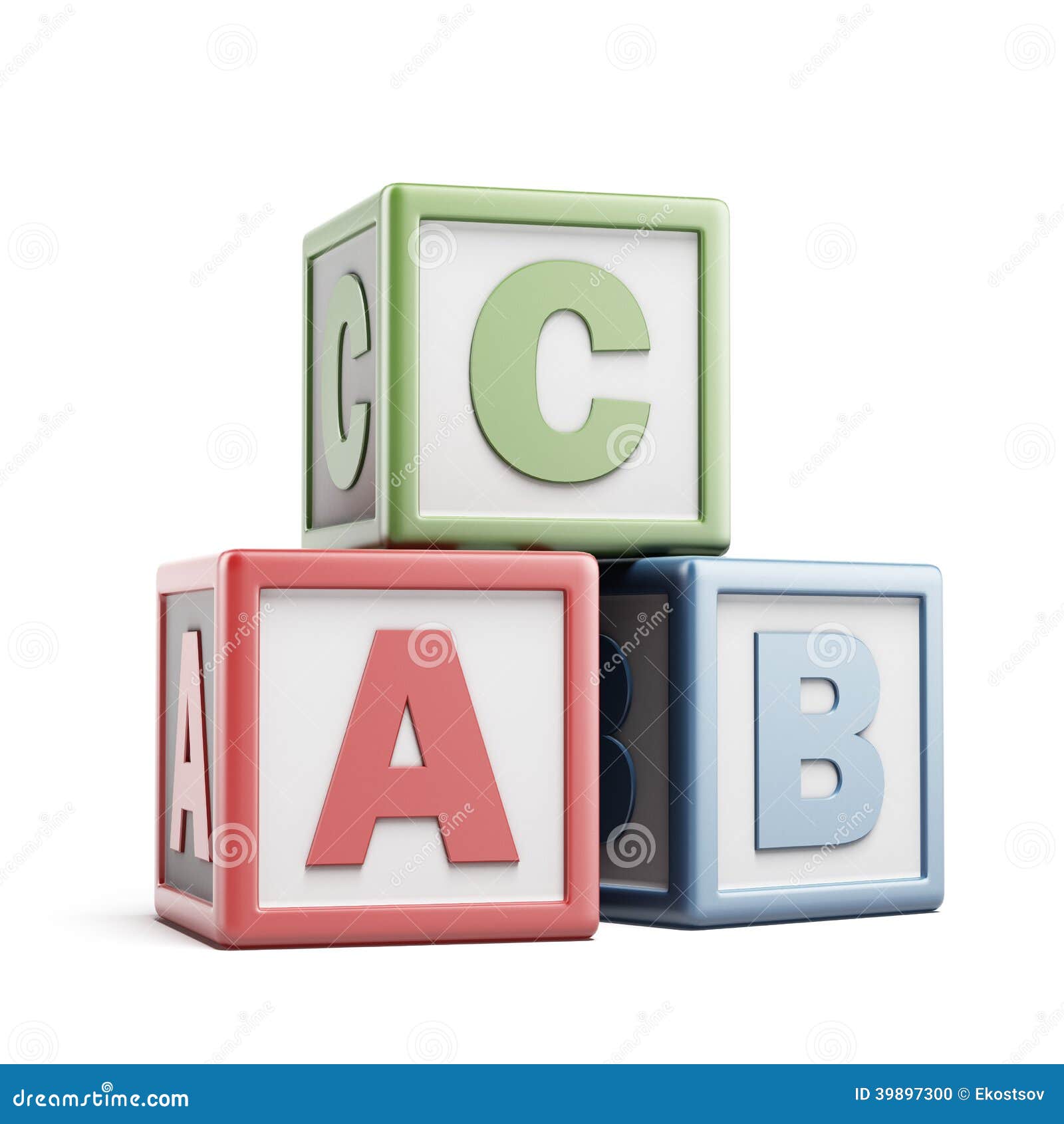 Isolated Objects Abc Letter Blocks Stock Illustrations – 64 Isolated ...