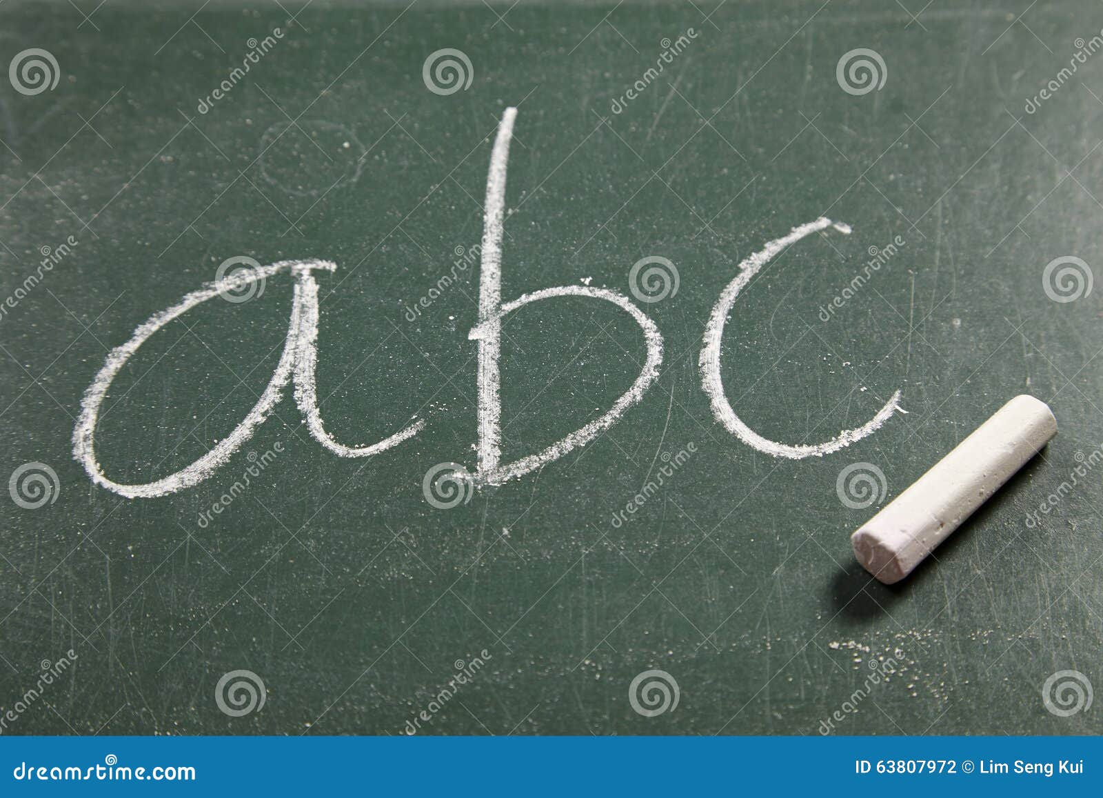 Abc stock photo. Image of blackboard, handwriting, alphabet - 63807972
